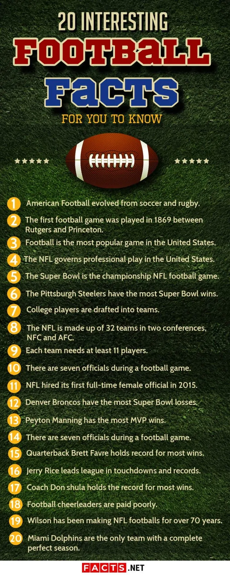 20 Football Facts: History, Popularity, Rules & More - Facts.net