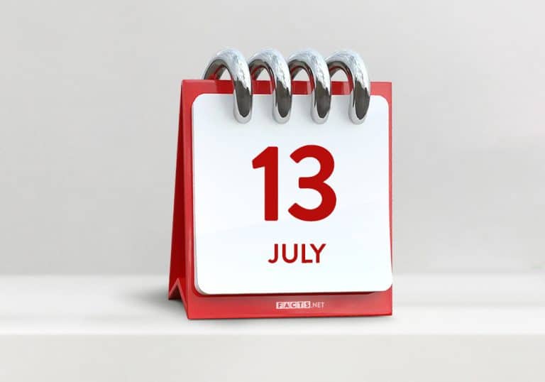 July 13th: All Facts & Events That Happened Today In History - Facts.net