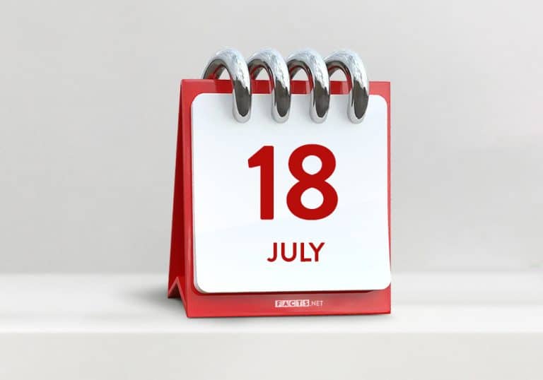 July 18th: All Facts & Events That Happened Today In History - Facts.net