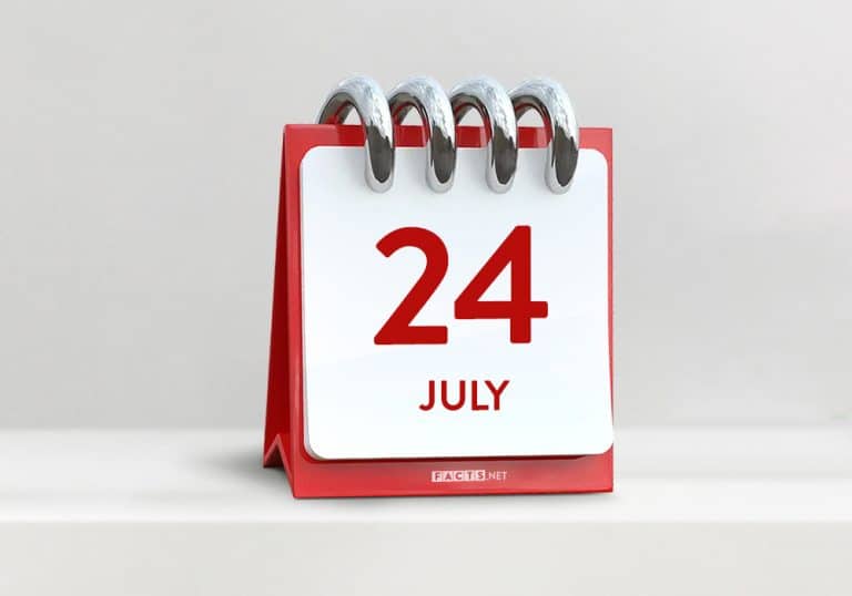 July 24th: All Facts & Events That Happened Today In History - Facts.net