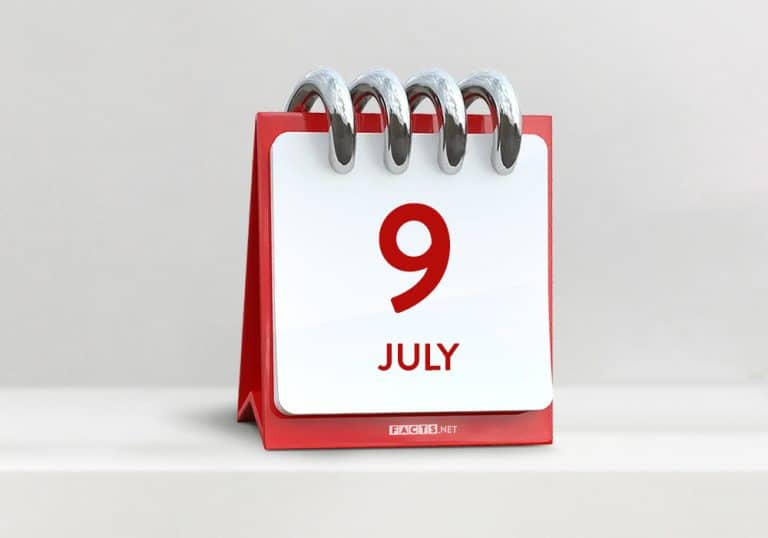 July 9th: All Facts & Events That Happened Today In History - Facts.net