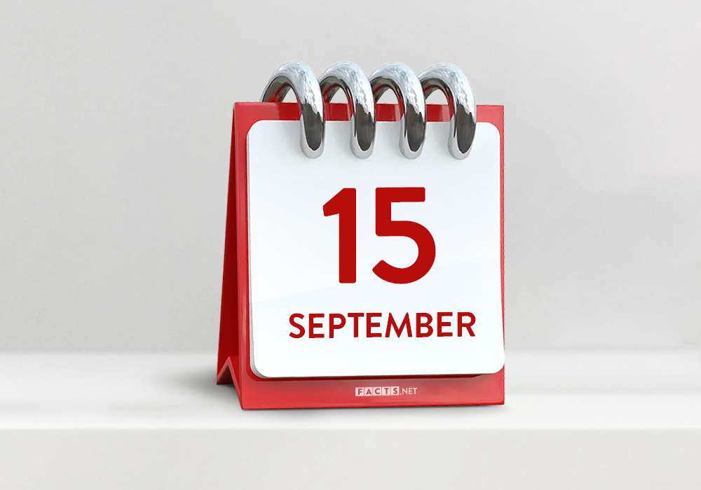 September 15th All Facts Events That Happened Today In History September 15th All Facts Events That Happened Today In History