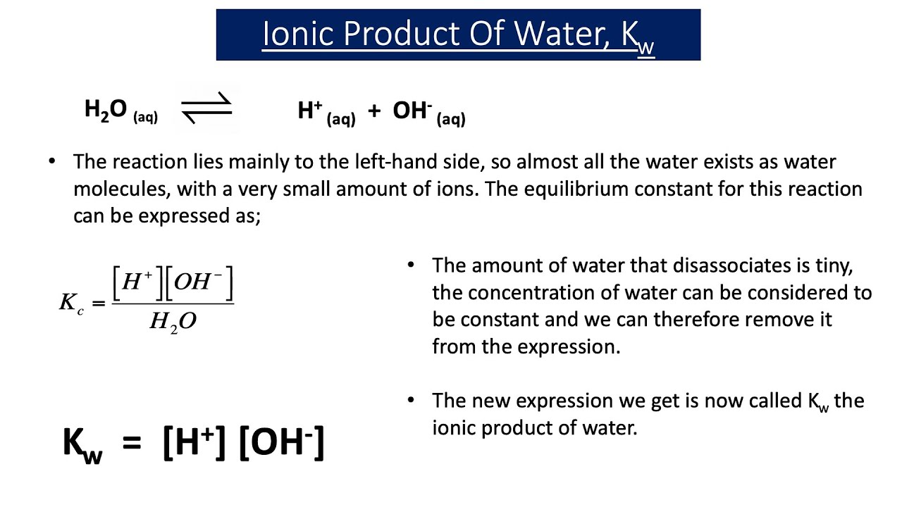 12 Astonishing Facts About Ion Product Of Water Kw Facts