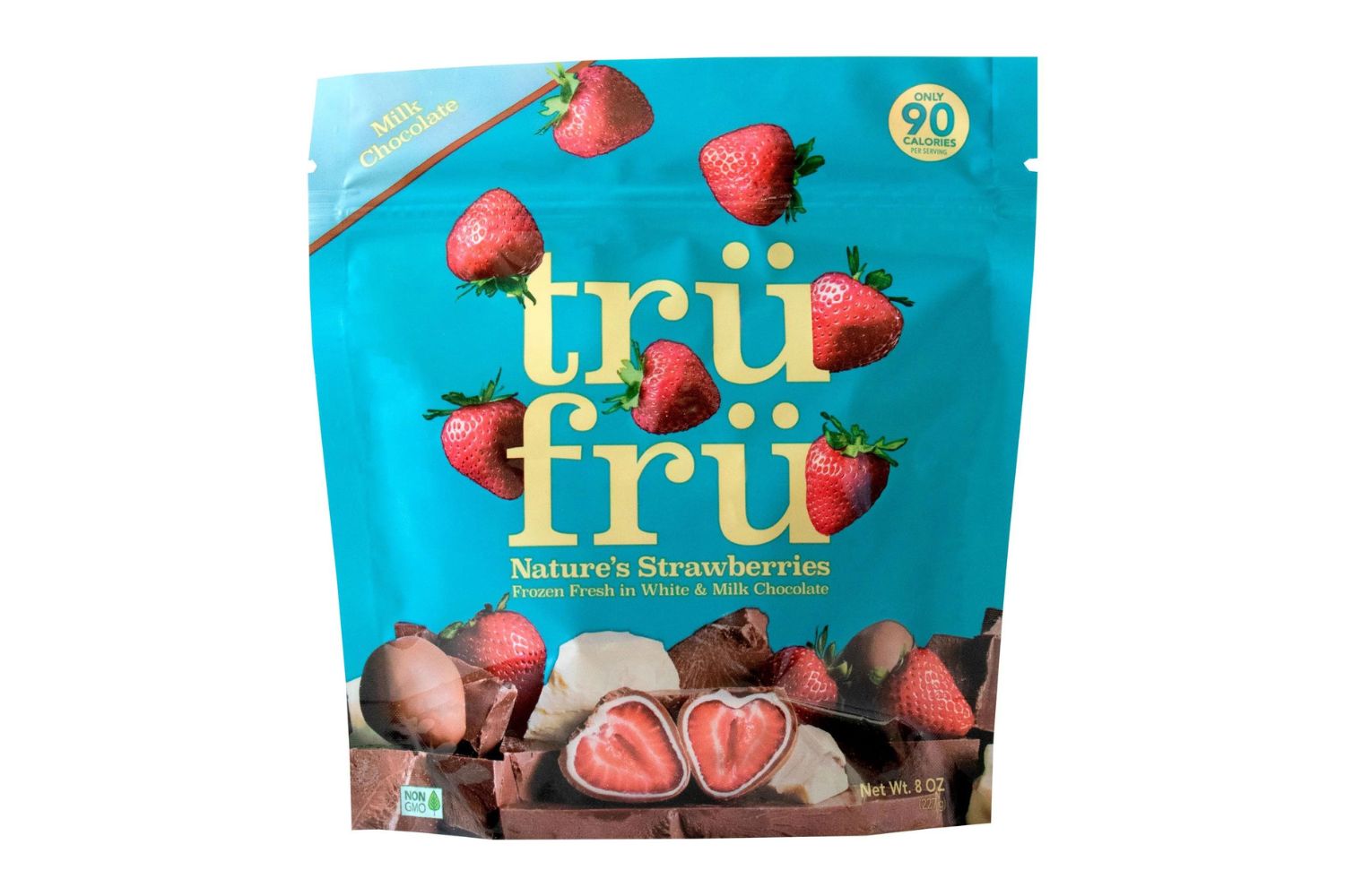 Tru Fru White Dark Chocolate Frozen Whole Raspberries 8oz, 48% OFF