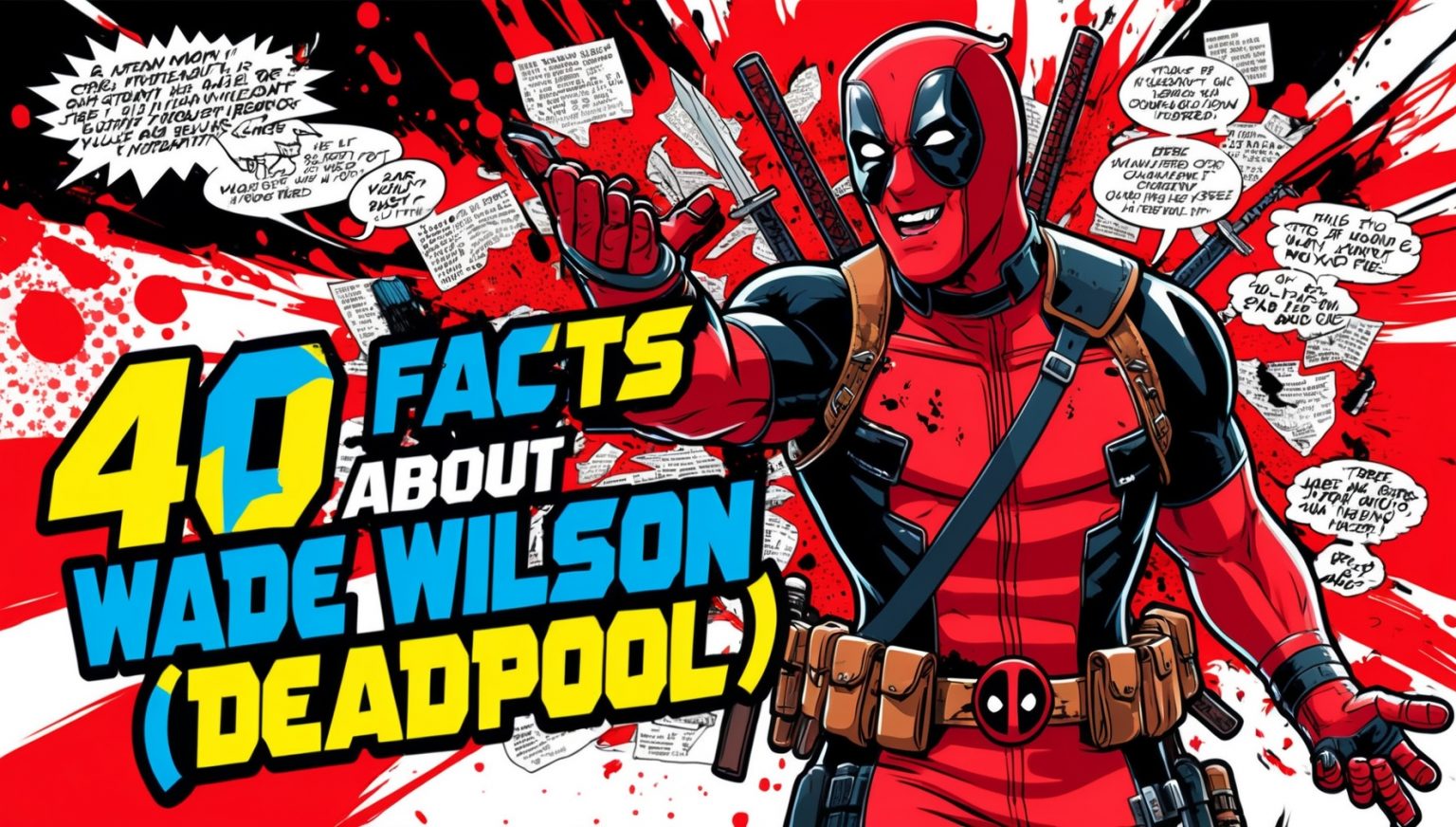 40 Facts About Wade Wilson (Deadpool) - Facts.net